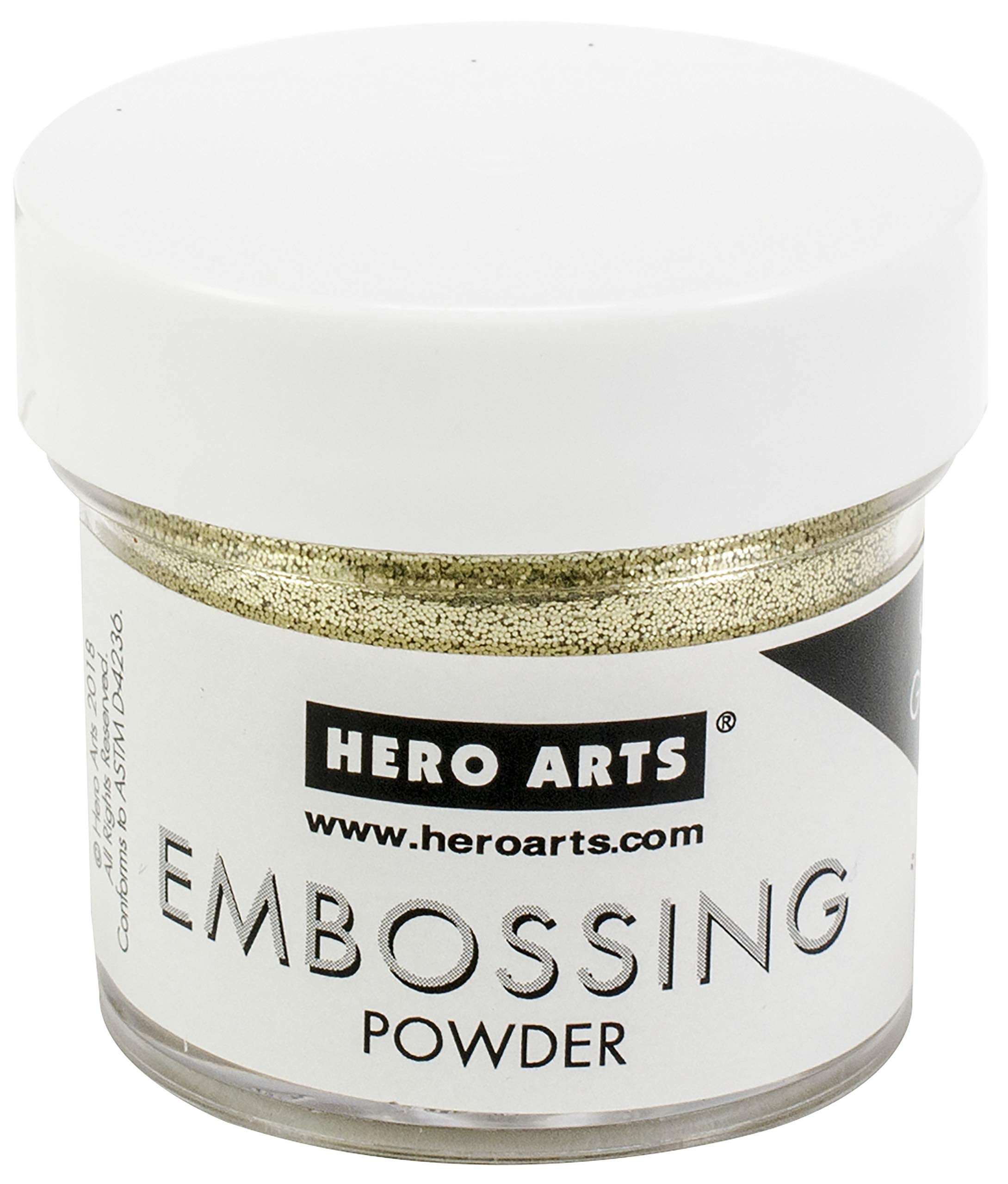 Amazon.com: Hero Arts PW123 Embossing Powder, Gold Glitter