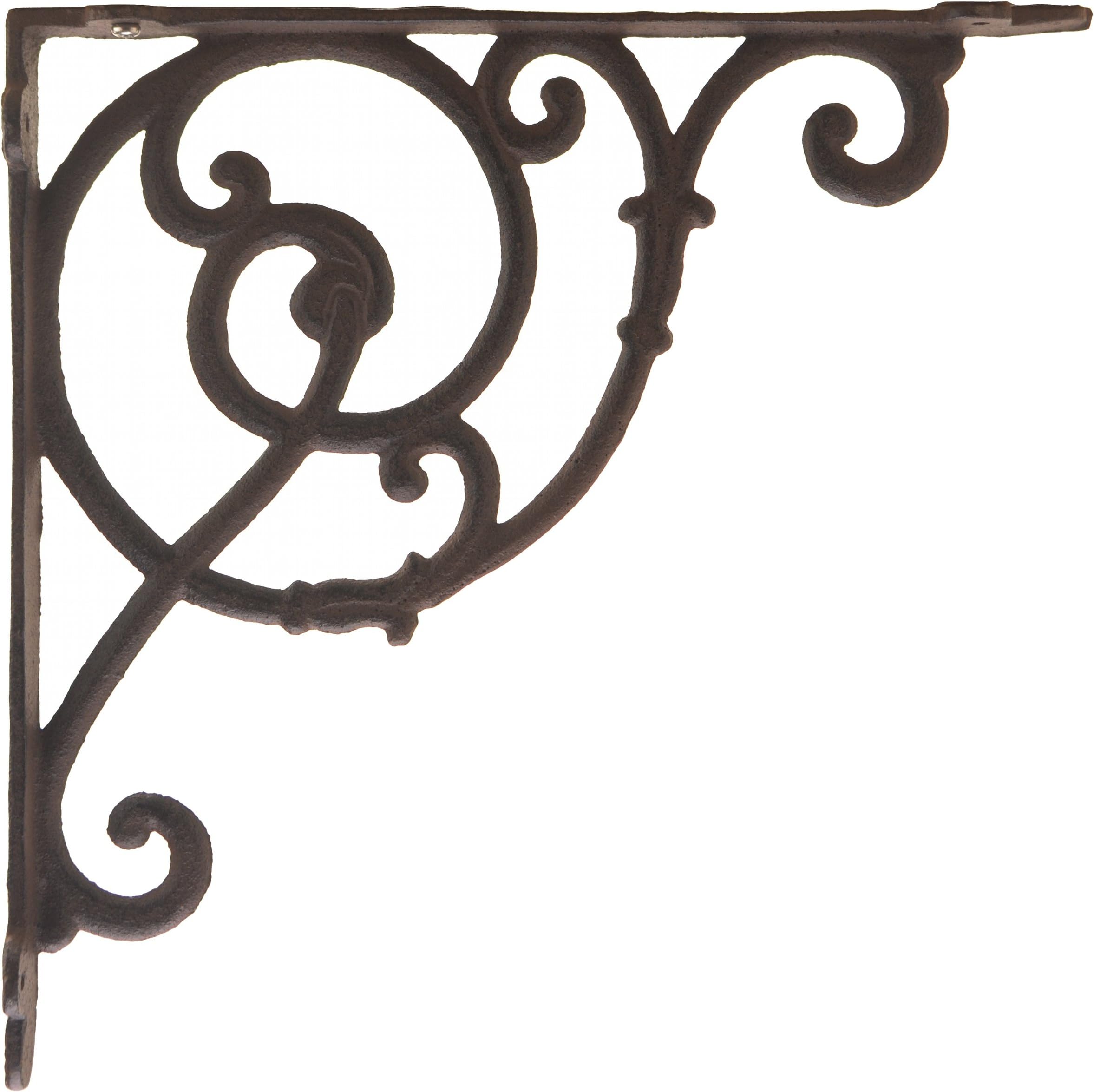 Amazon.com: FLAG EMOTES Wall Shelf Bracket Brace Decorative Ornate Vine ...