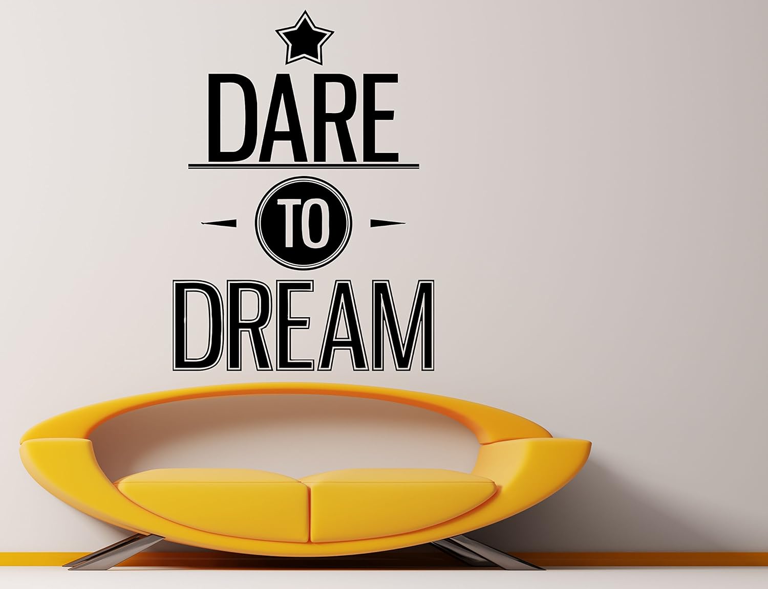 Amazon.com: Motivation Quotes Wall Decal Words Phrase Vinyl Sticker ...