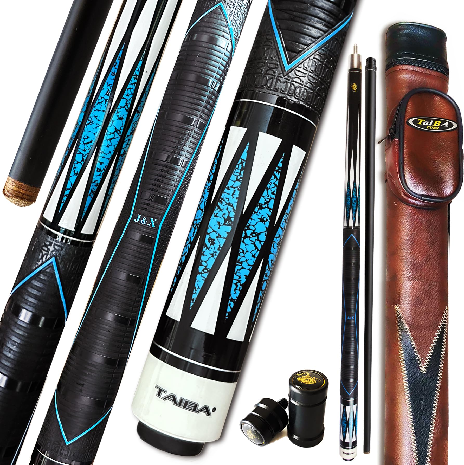 Snapklik.com : Tai Ba Cues 2-Piece Pool Stick