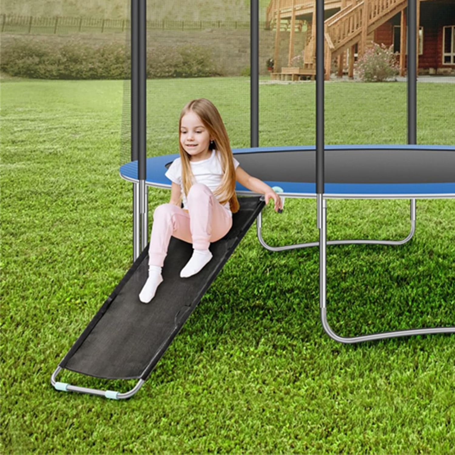 Kid Trampoline Indoor Trampoline For Kids LeffEase Attachment - Heavy ...