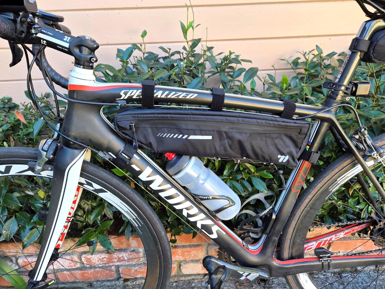 Cableet Top Tube Bike Bag - 2.6L Bike Frame Bag with Water Resistant ...