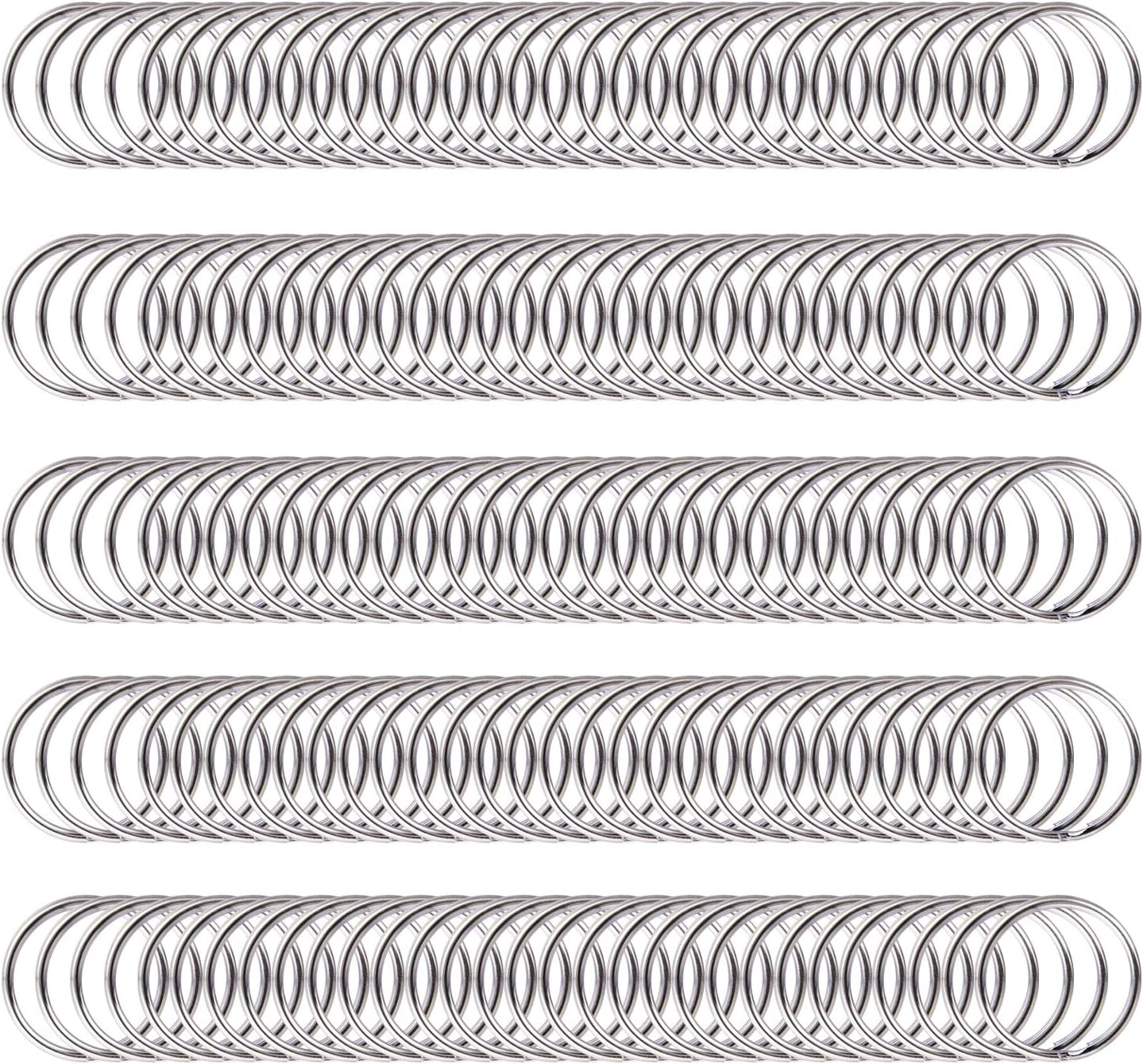 Amazon.com: Livder 150 Pieces Split Key Rings Keyrings Bulk for ...