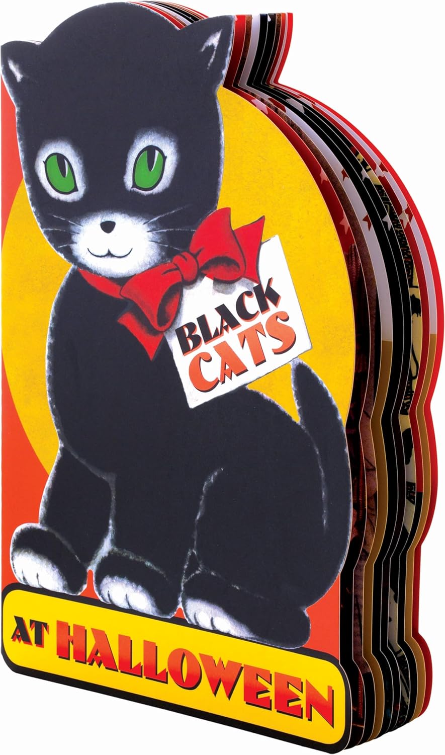 Amazon.com: Black Cats At Halloween Shape Book (Children's Die-Cut ...