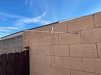 Amazon.com: MAGZO Stainless Steel Clothesline Portable Detachable ...