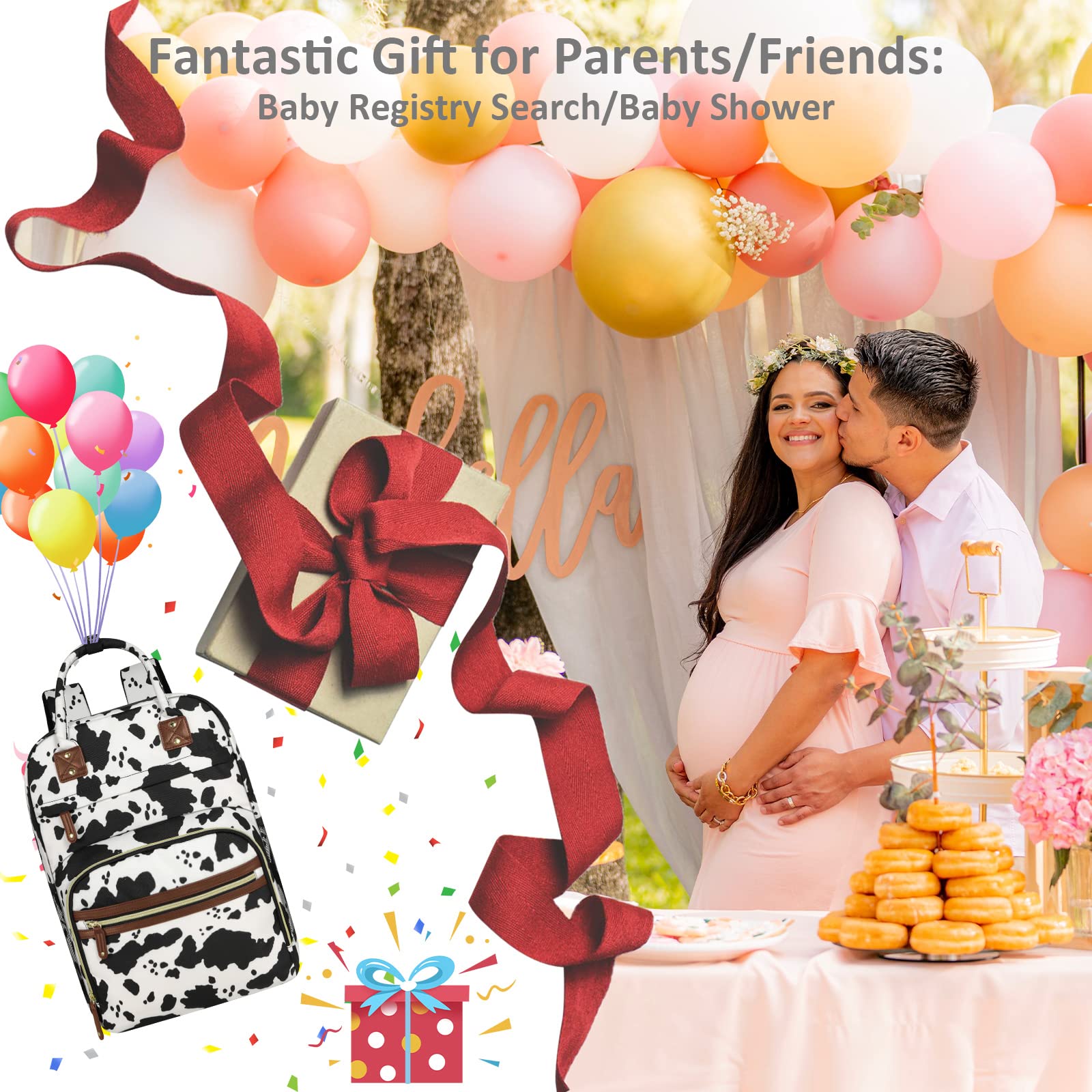 Snapklik.com : Tenot Large Capacity Baby Diaper Bag Backpack