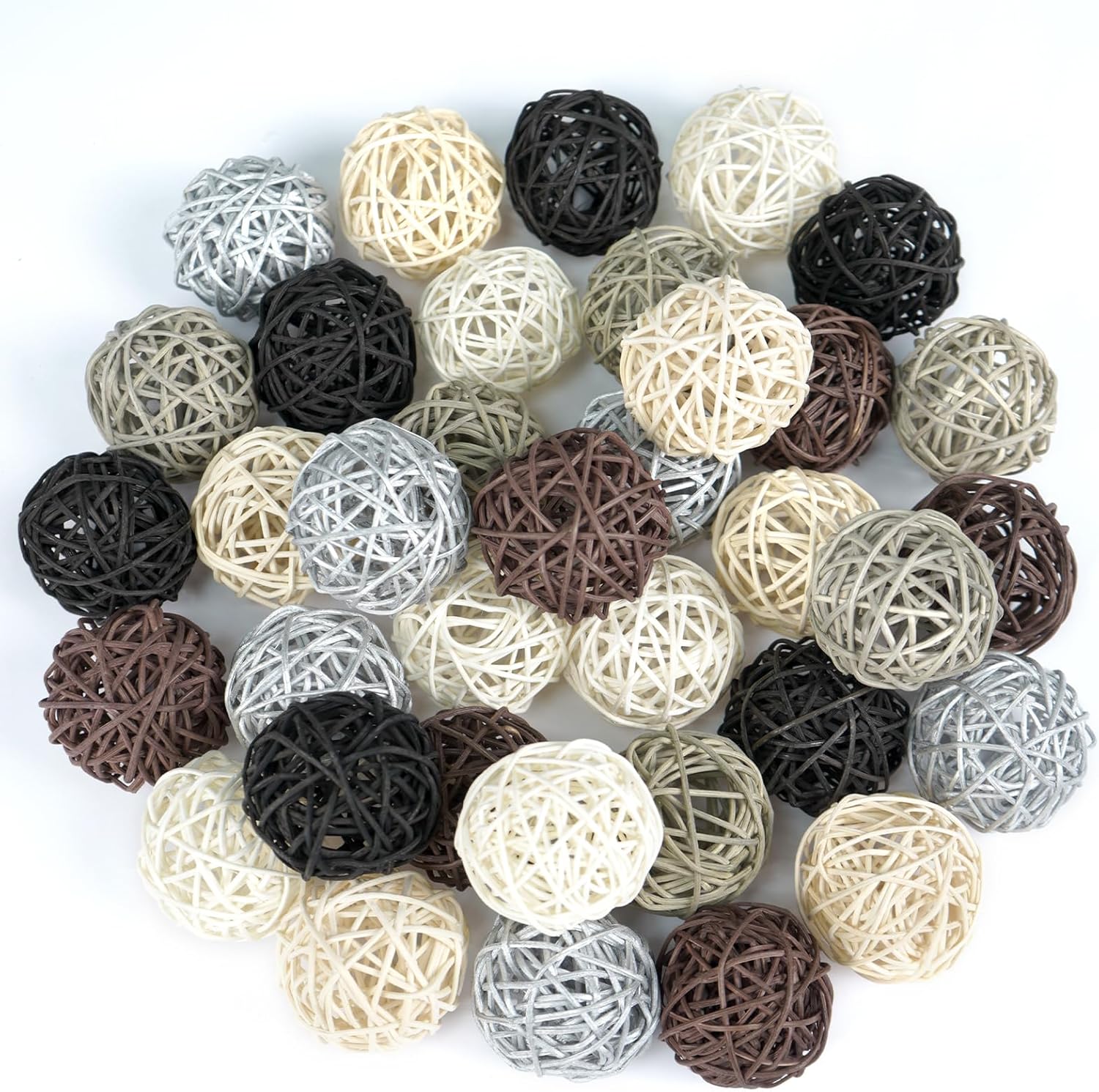 Amazon.com: MYKASEN 36pcs lot Mixed 6 Color Decorative Balls for ...