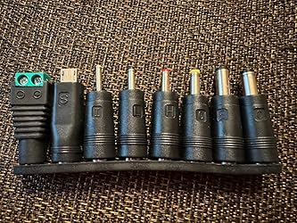 Amazon.com: 5V 2A Power Adapter, Dc 5V Power Cord with 8 Selectable ...