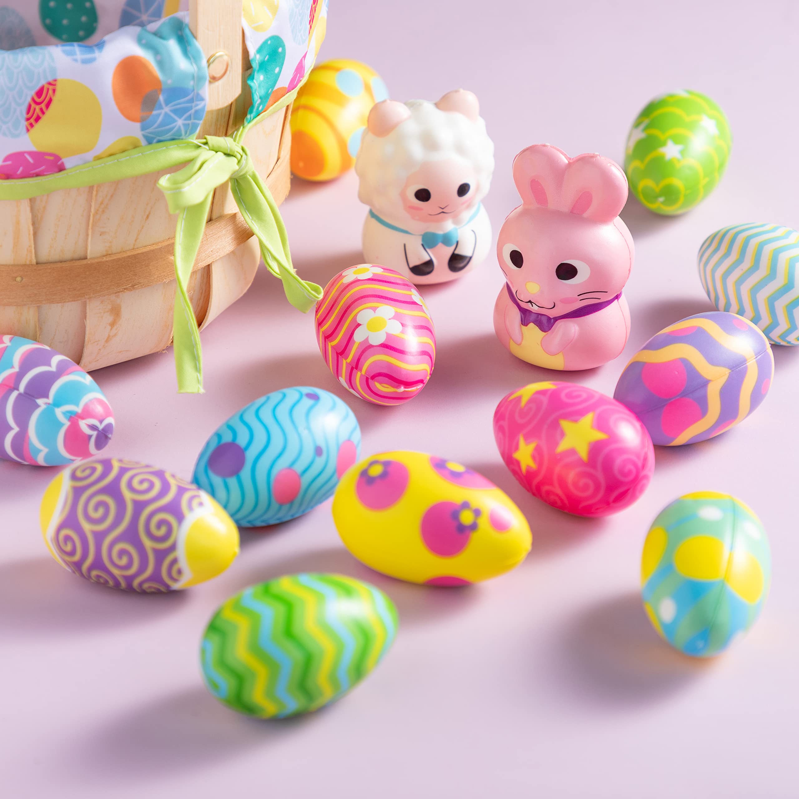 Snapklik.com : JOYIN 18 Easter Squishy Toy Slow Rising Toys Set Include ...