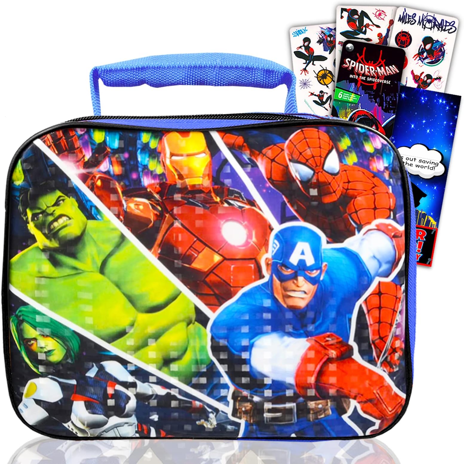 Amazon.com: Marvel Avengers Lunch Bag Set For Boys, Kids - Bundle with ...
