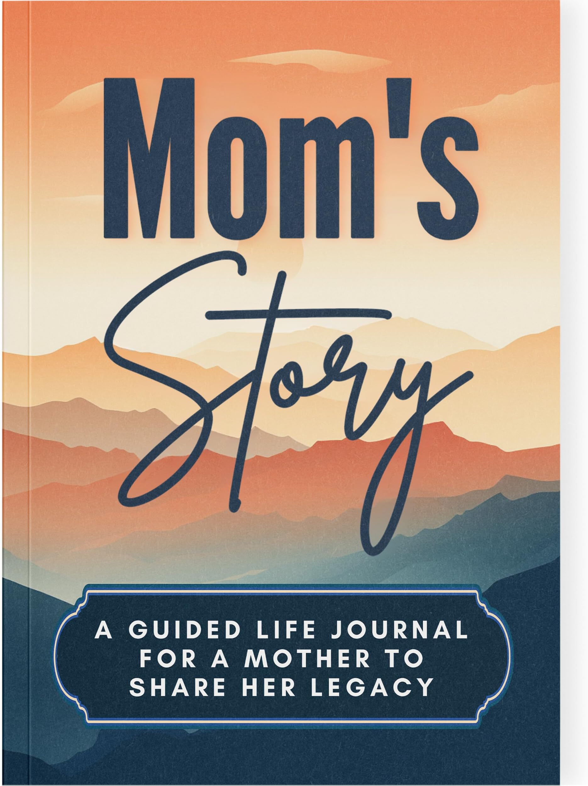 Amazon.com : YOELOVE Mom's Story: A Leather Hardcover Journal for Mom ...