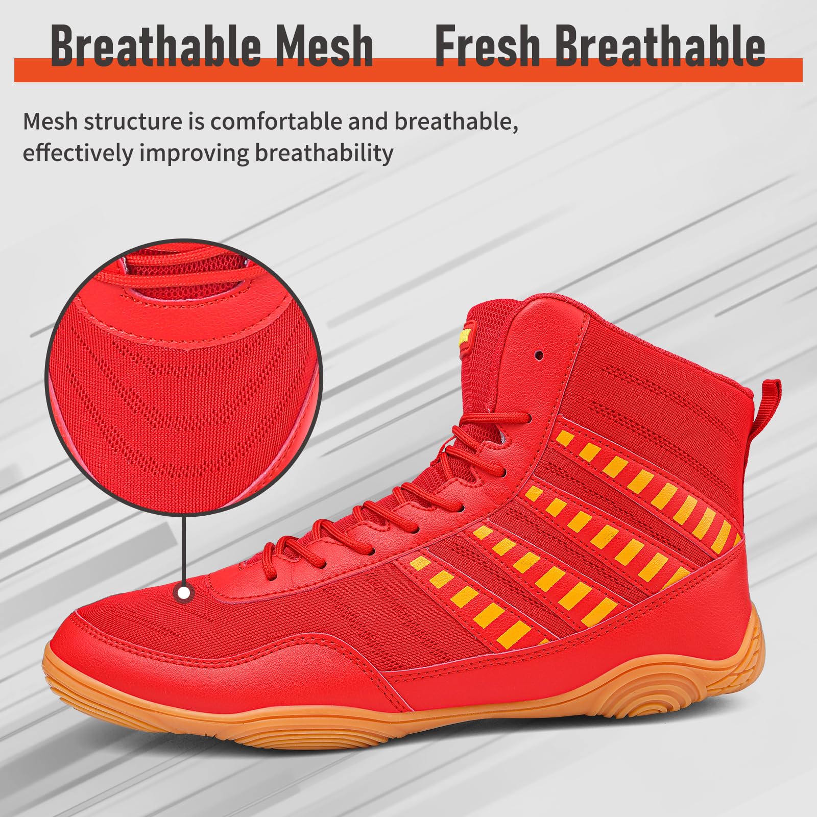 Snapklik.com : Wrestling Shoes Boxing Shoes For Men Pro Wrestling Boots ...