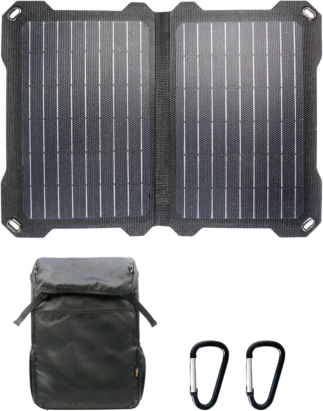 Amazon.com: FlexSolar 20W Portable Solar Panel Chargers QC3.0 18W USB-A ...