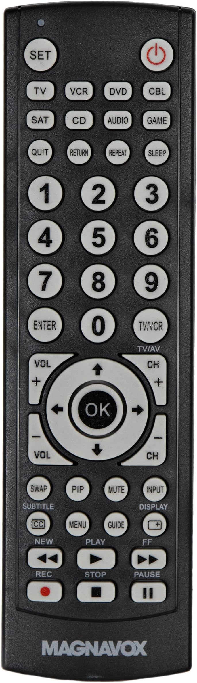 Amazon.com: Magnavox MC348 8-in-1 Universal Remote Control; Operate Up ...