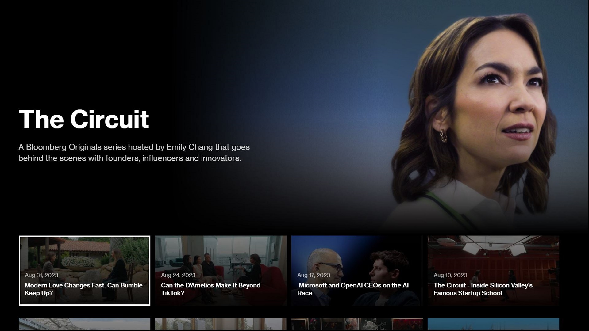 Aplicación Bloomberg en Amazon Appstore