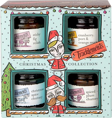 Tracklements - The Christmas Collection - Sticky Fig Relish, 110g ...