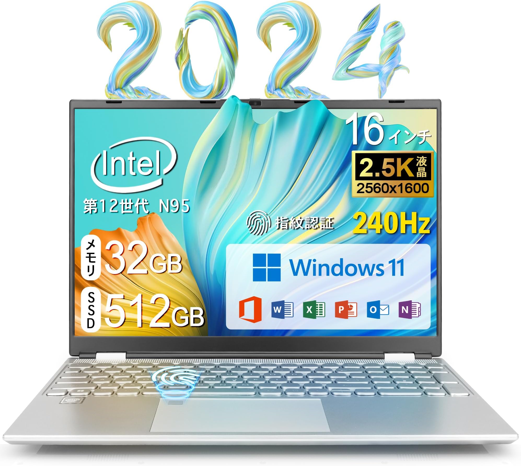 Amazon.co.jp: Laptop Office 12th Generation Celeron N95 Double LCD ...