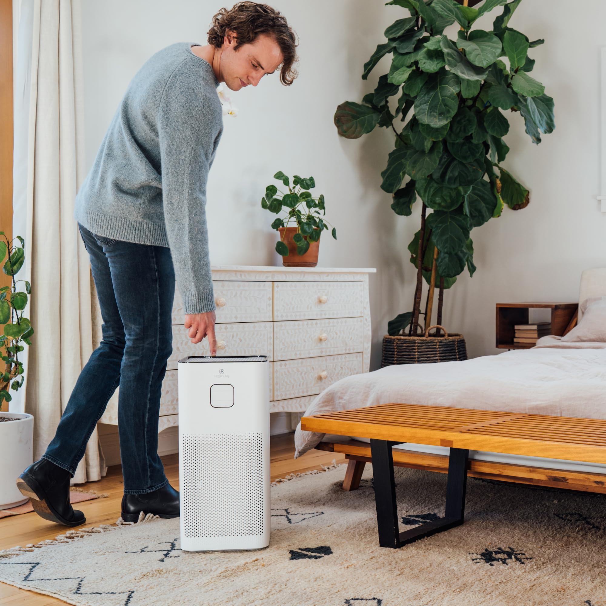Medify MA-50 Air Purifier V3.0 with True HEPA H13 Filter | 2,206 ft² ...