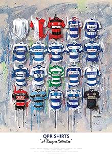QPR Rangers Collection A2 Limited Edition Shirt Print - Premium Quality ...