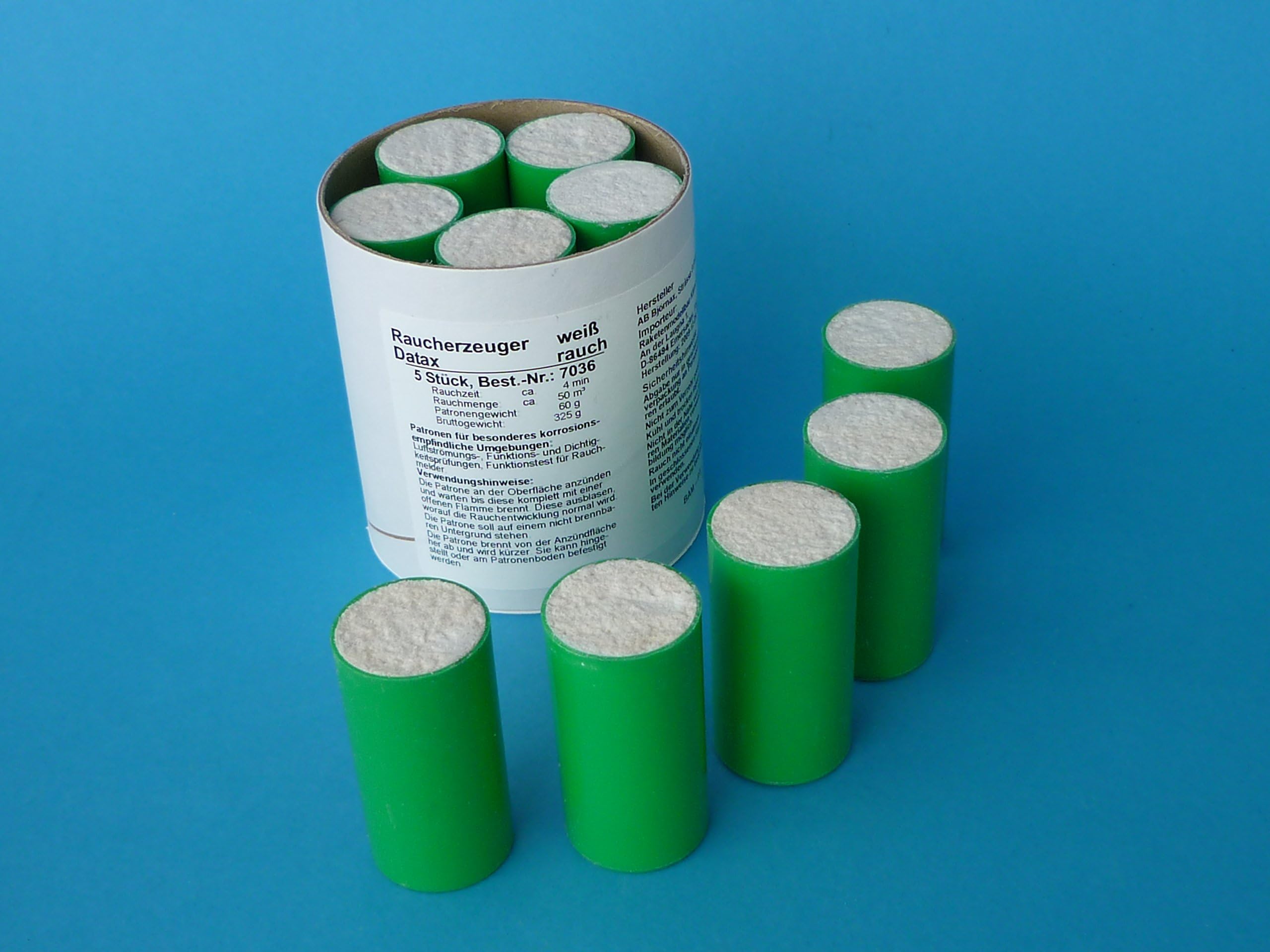Rauchpatronen Pure AX-18 weiß 5 Stück : Amazon.de: Gewerbe, Industrie ...