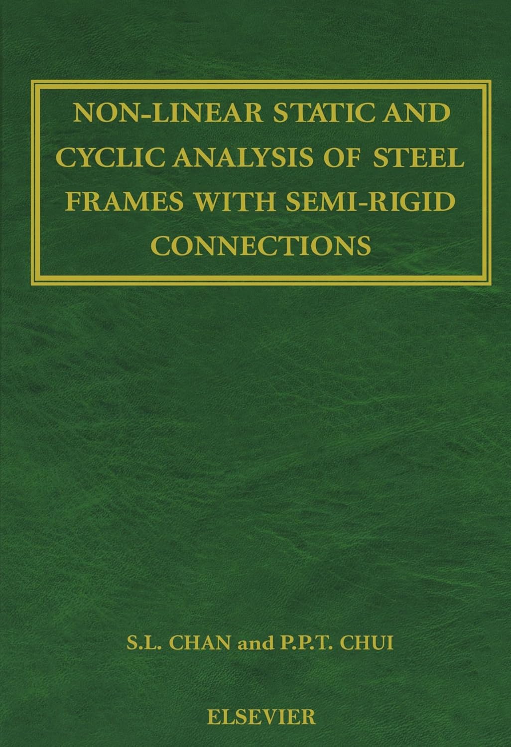 Non-Linear Static and Cyclic Analysis of Steel Frames with Semi-Rigid ...