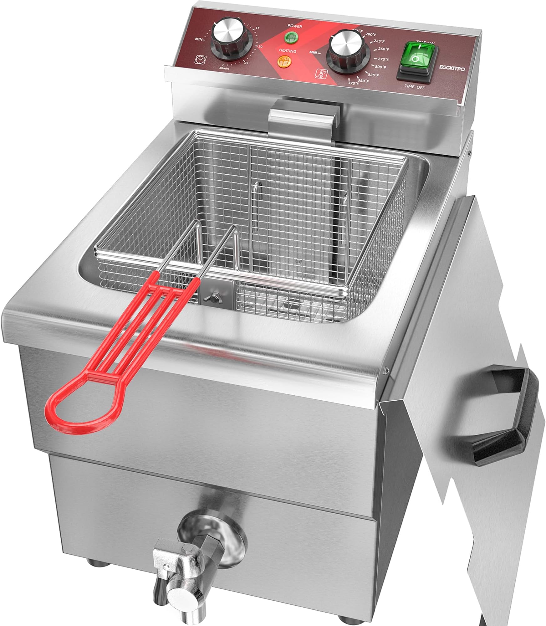 Amazon.com: Waring WDF75RC Countertop Fryer - Electric 8-1/2 lb. Oil ...