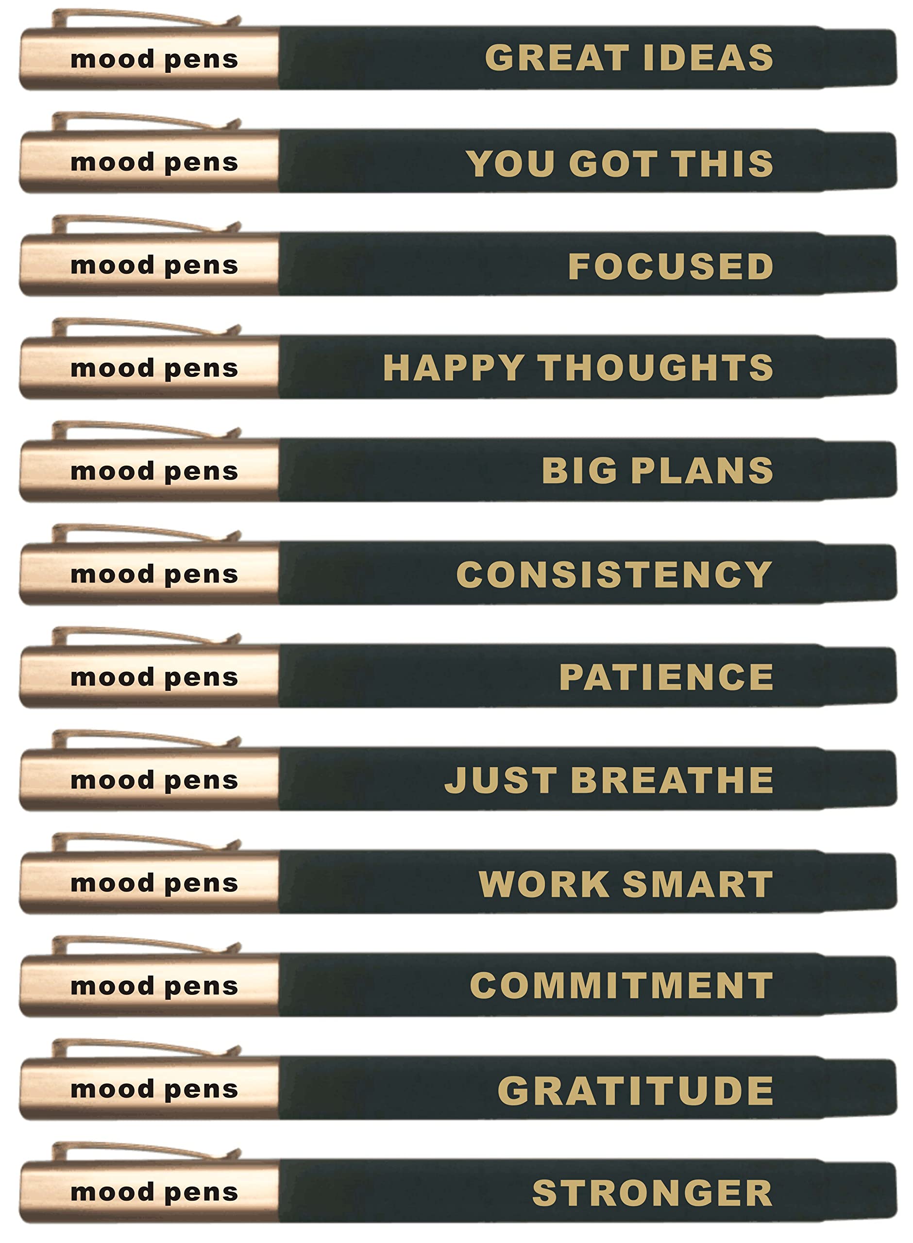 Amazon.com : Mood Pens™ Premium Ballpoint Pens, Back-to-School, Smooth ...