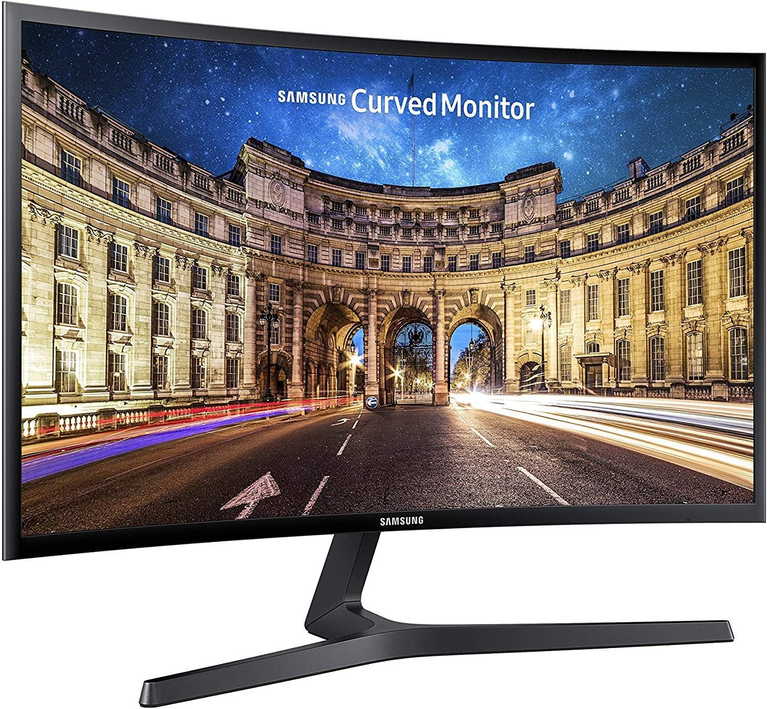 Samsung LC24F396FHUXEN 24 inch Monitor Black (Renewed) : Amazon.co.uk ...