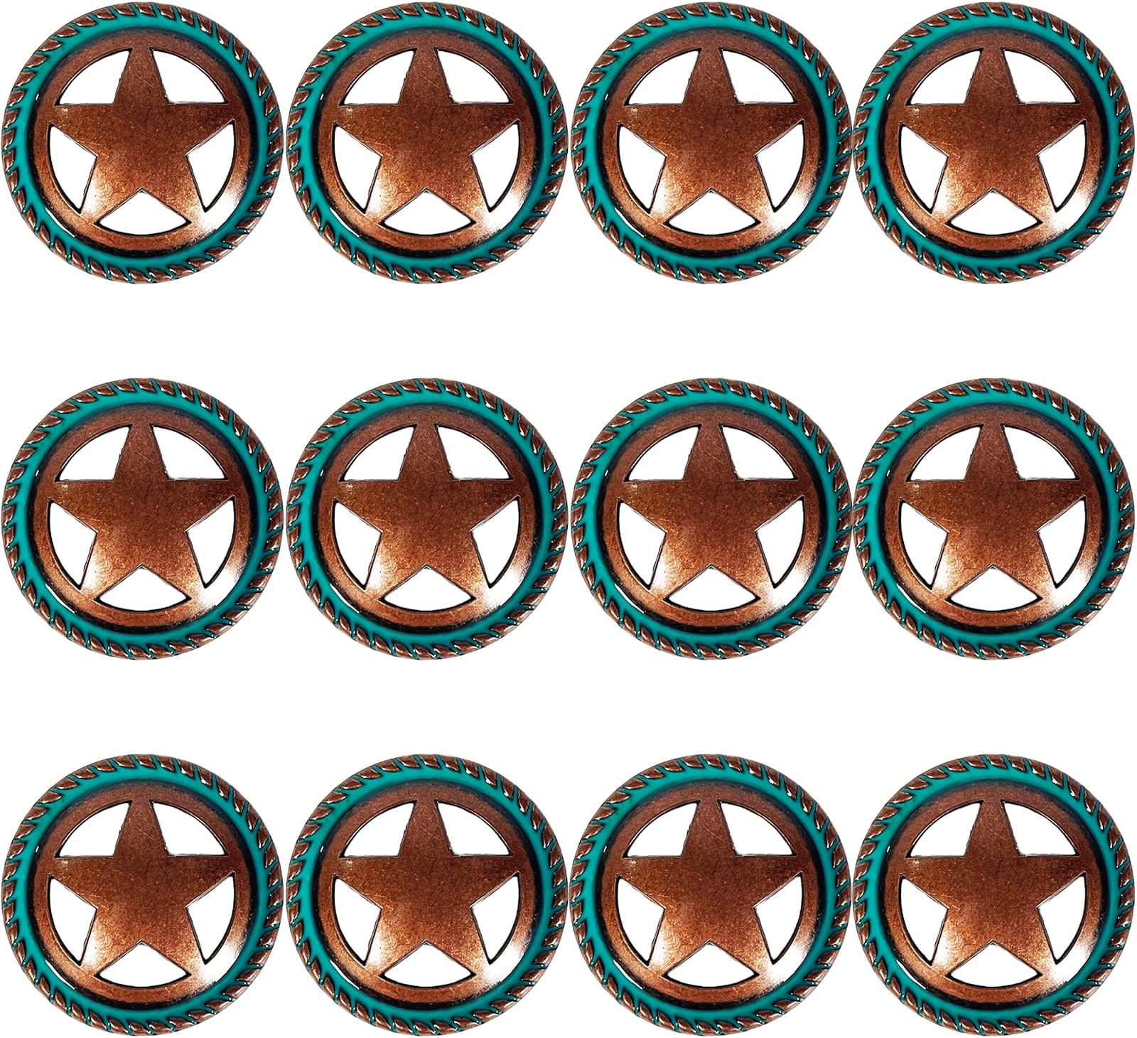 Amyoxu Western Cowboy Horseshoe Vintage Drawer Pulls Rustic Horse Shoes ...