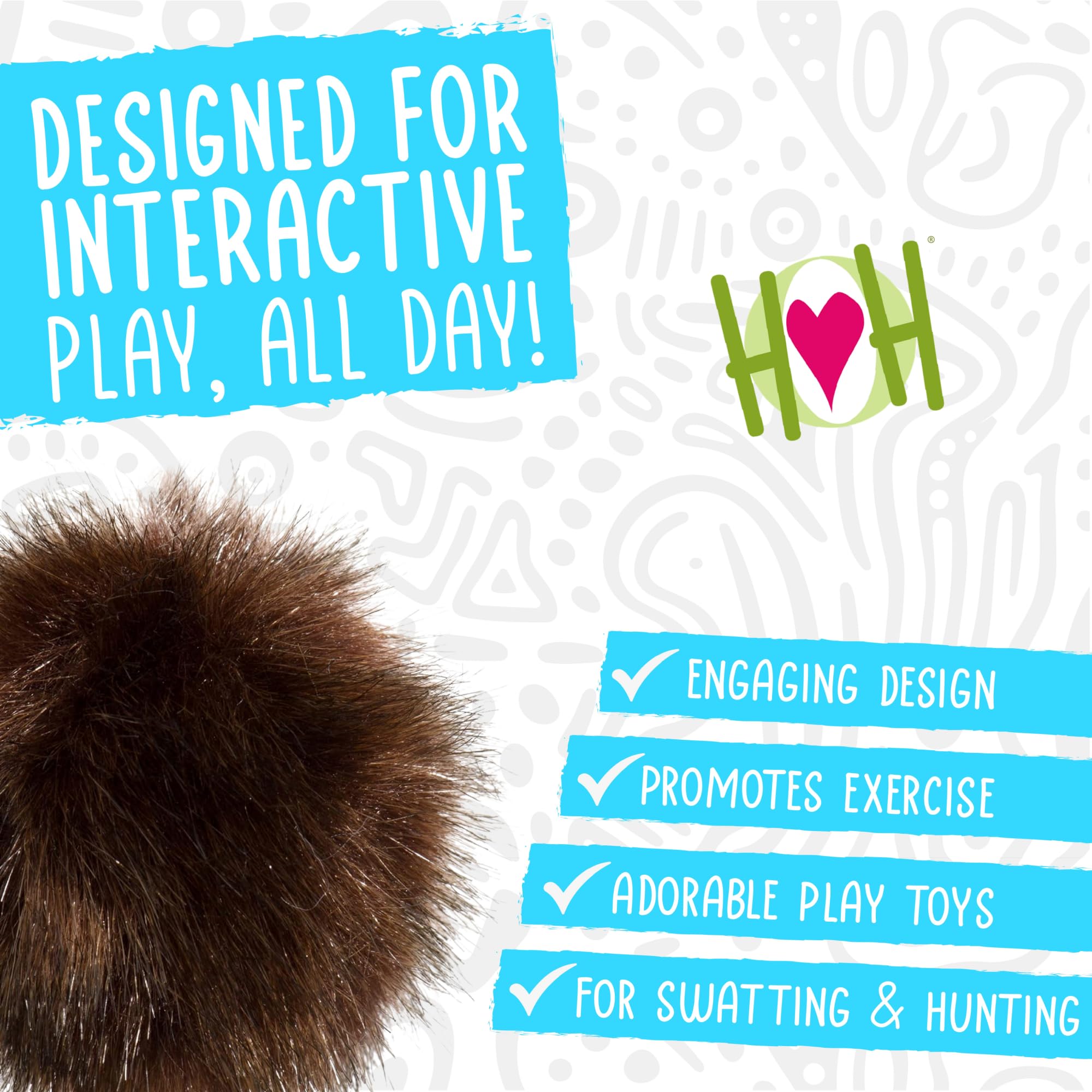 Snapklik.com : HuggleKats Cat Toys - Kitten Toys For Bored Indoor Cats ...