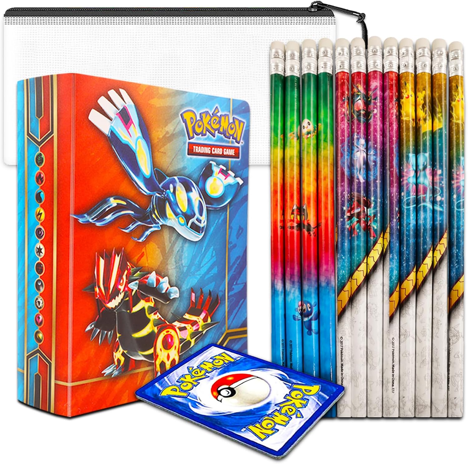 Amazon.com: - Nintendo - Pokemon Pencil Party Favors for Kids Bundle ...