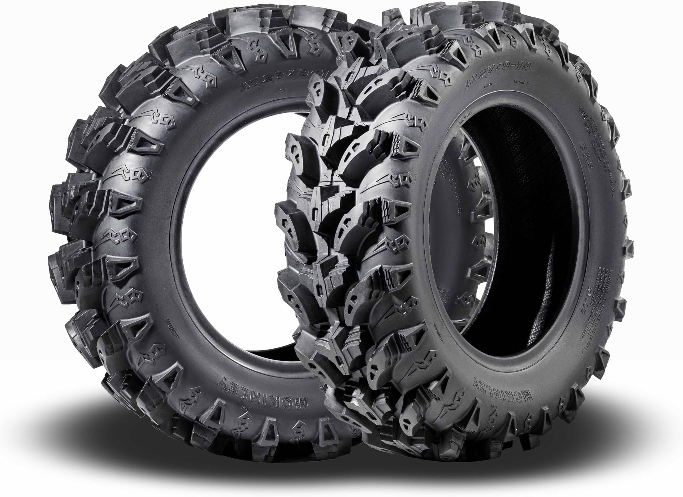 Amazon.com: MCKINLEY UTV ATV Tires 27X9-14 6-Ply Super Mud 27X9X14 All ...