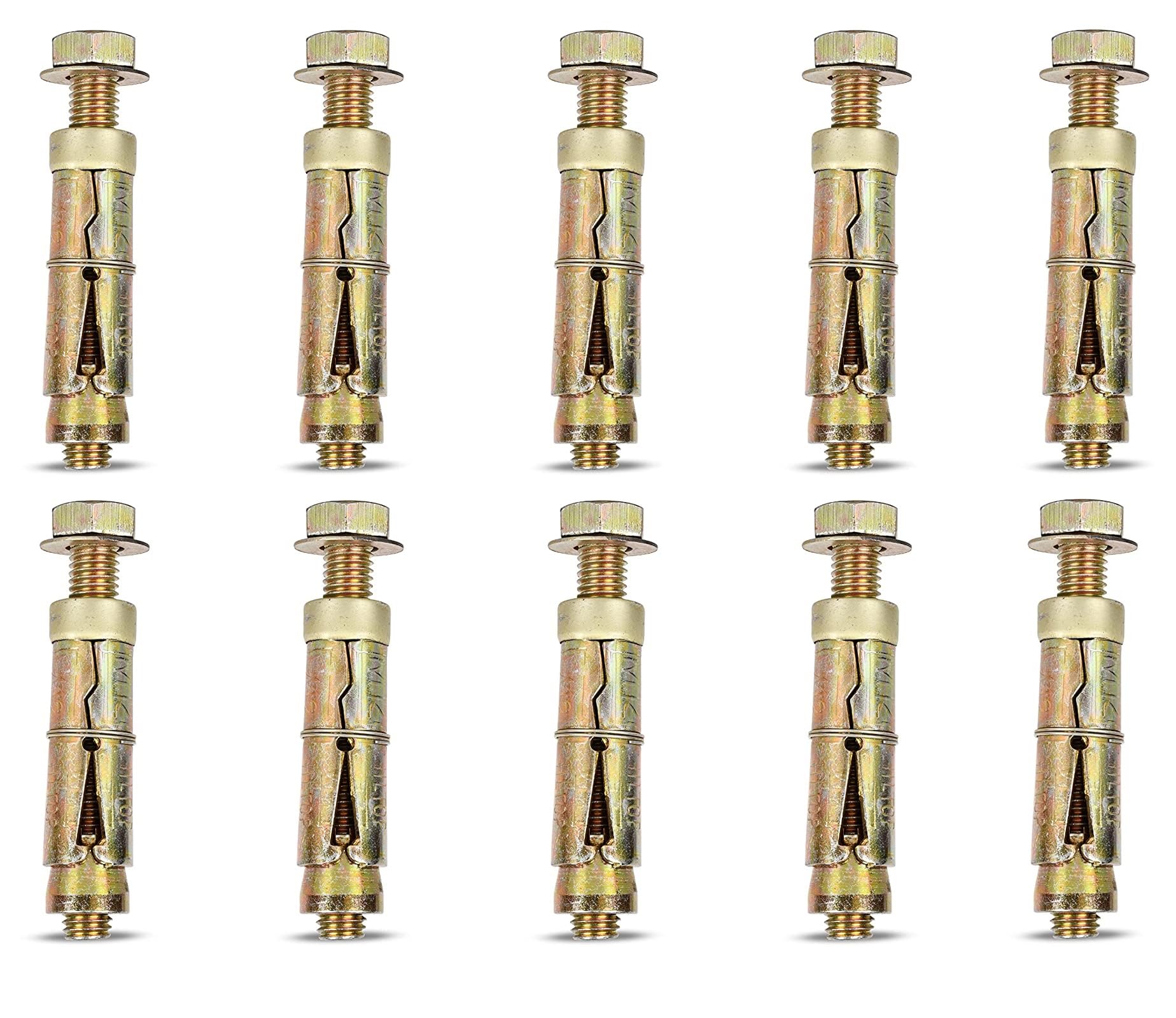 VENOM Iron Metal Wall Anchor Brass Fasteners Golden Bullet Anchor ...