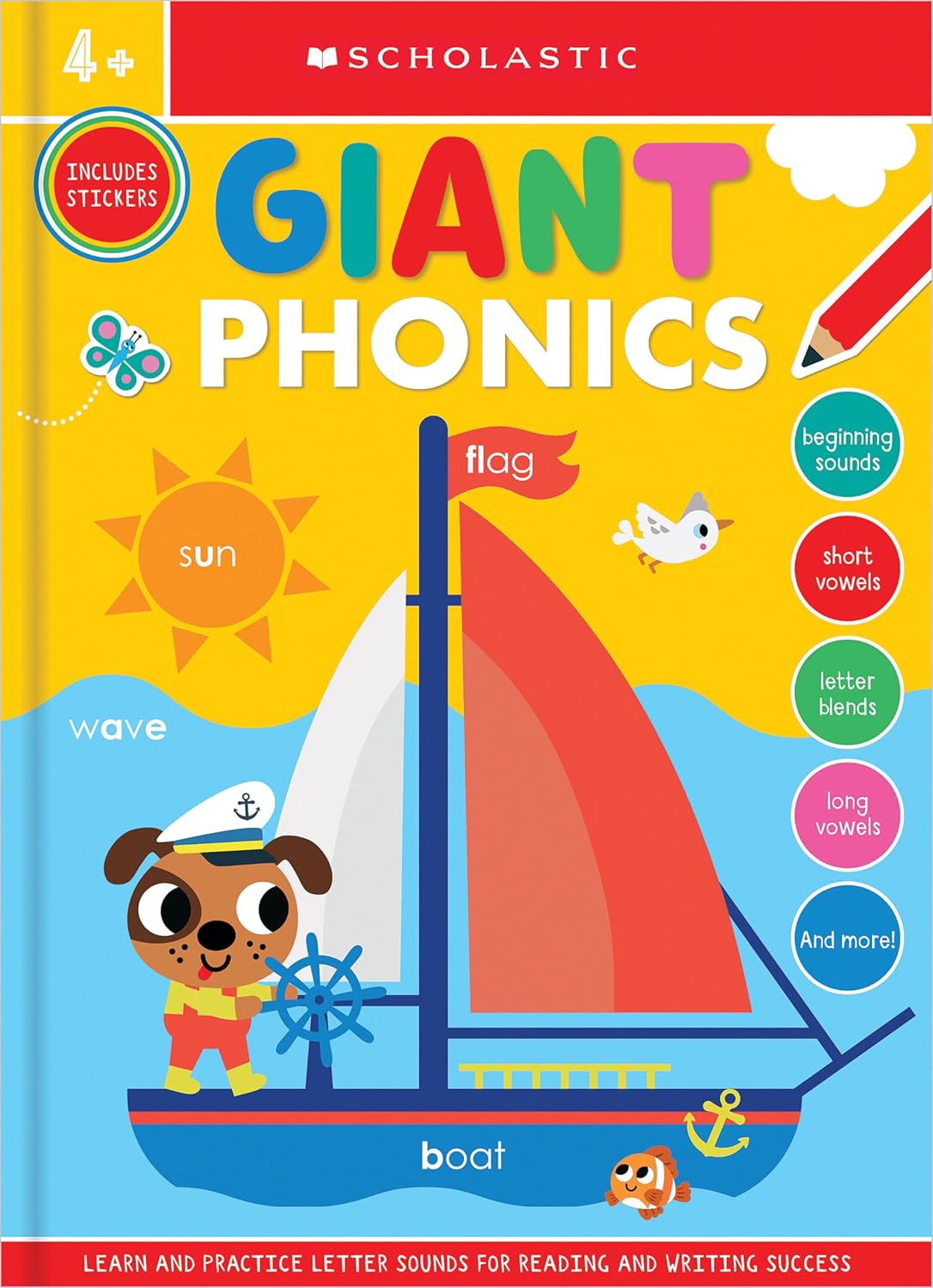 Giant Phonics Workbook: Scholastic Early Learners (Giant Workbook ...