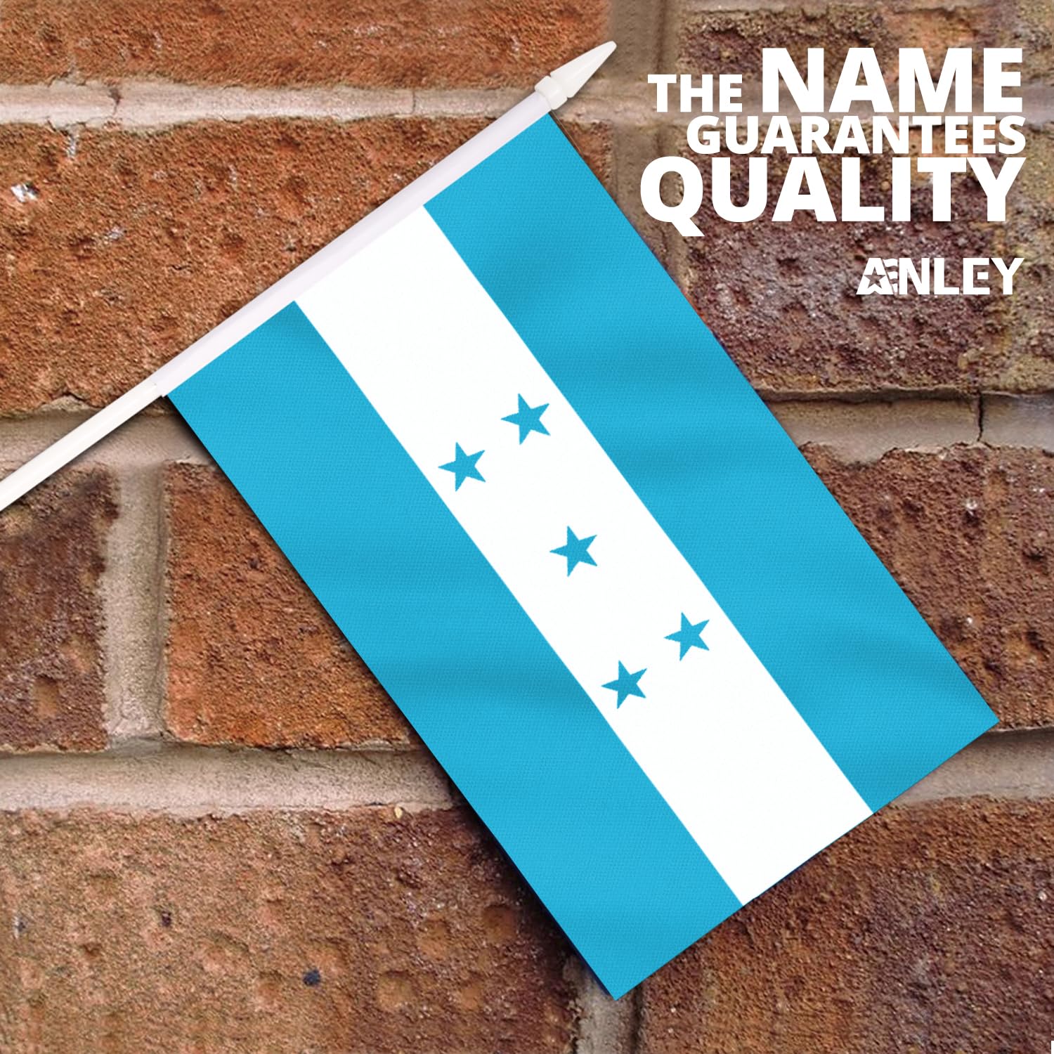 Snapklik.com : Anley Honduras Mini Flag 12 Pack - Hand Held Small ...
