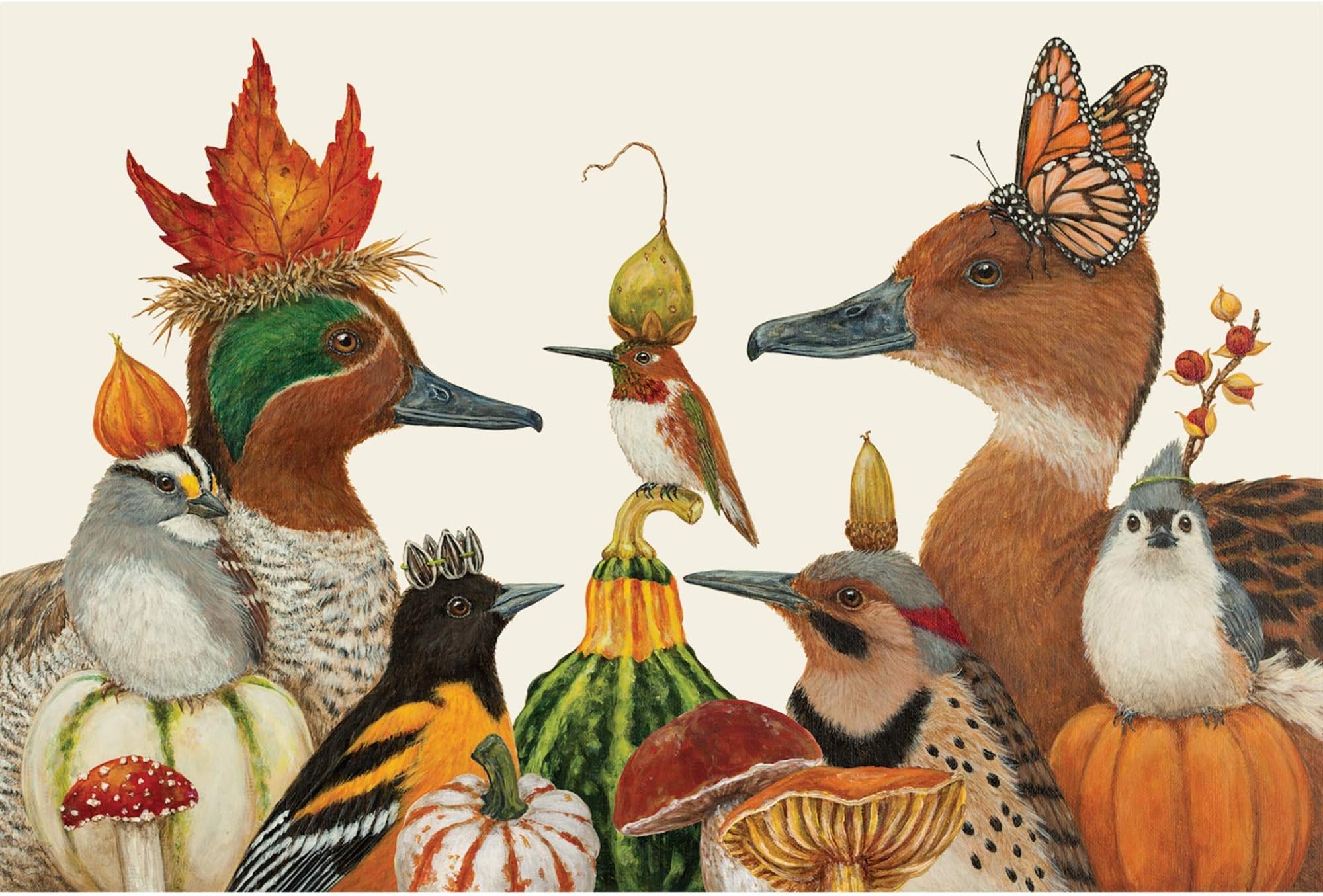 Amazon.com: Hester and Cook Thanksgiving Paper Placemats for Dining ...