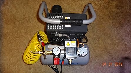 California Air Tools CAT-1P1060S Light & Quiet Portable Air Compressor ...