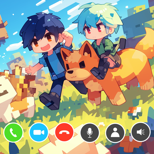 Pixel Crafty & Cute Pixel Cartoon Video Calls with Multiple Characters - Voice & Live Chat Fun ...