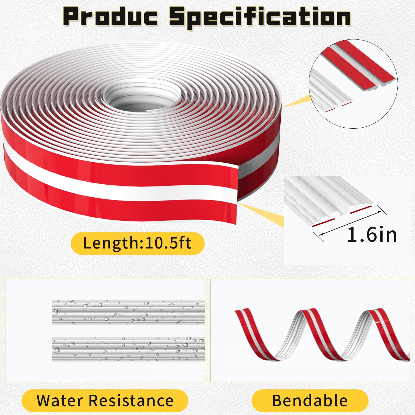 Snapklik.com : Wall Corner Protector, 3 In 1 Self Adhesive Wall Corner ...