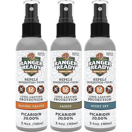 Amazon.com: Ranger Ready P2Pak Permethrin + Picaridin Tick & Insect ...