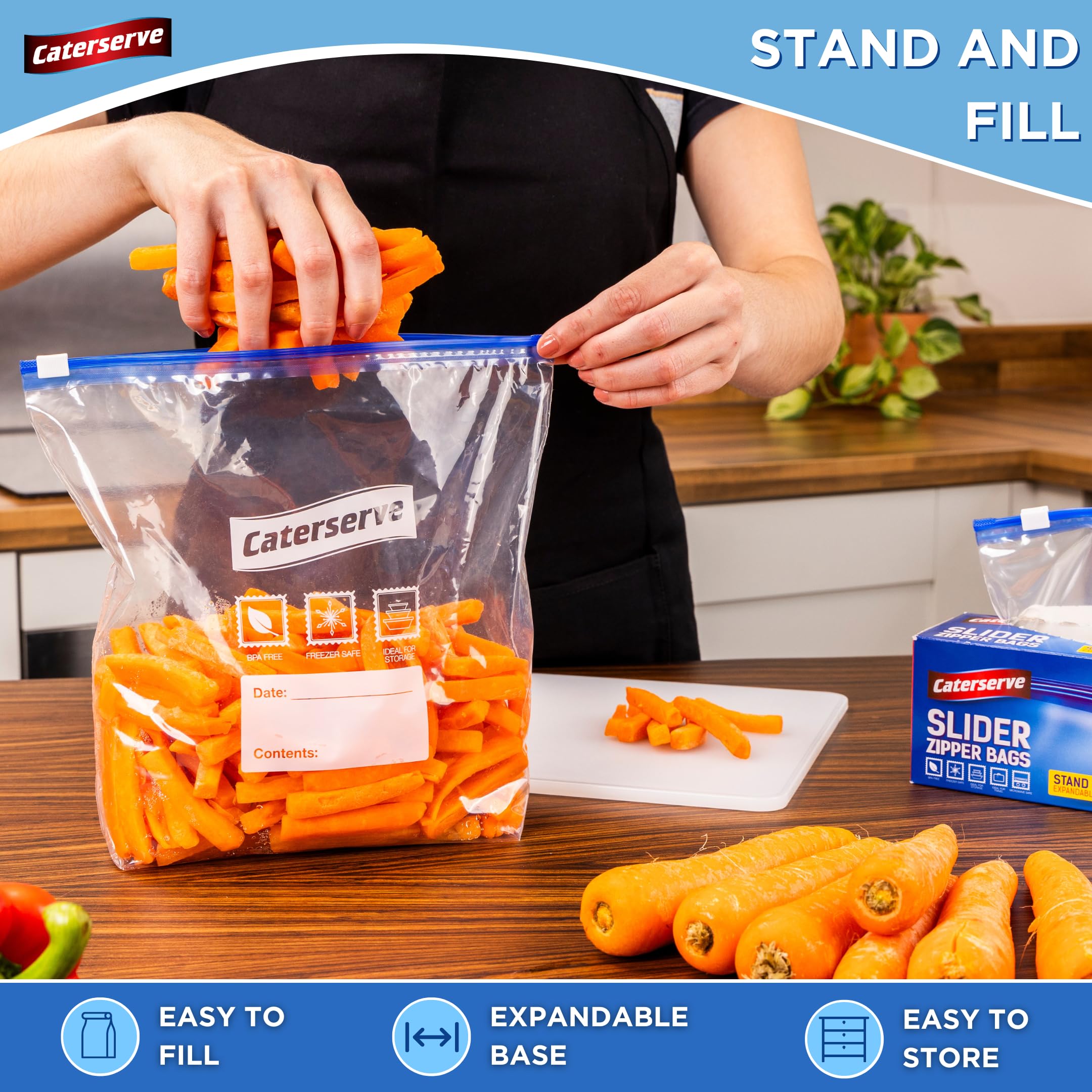 Sacchetto Con Chiusura Lampo Da Un Gallone Fabbrica Direttamente