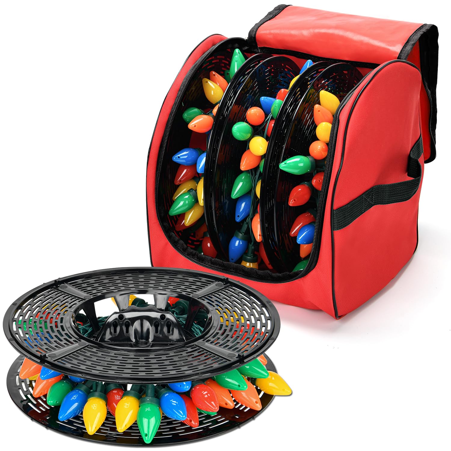 Amazon.com: Keten Christmas Light Storage Bag, 600D Oxford Fabric ...