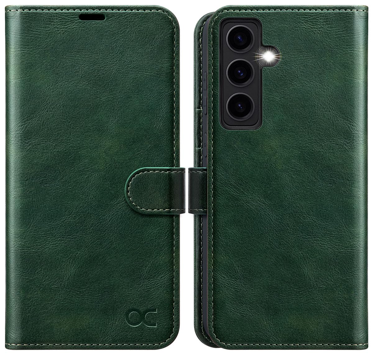 Amazon.com: OCASE Compatible with Galaxy S24 5G Wallet Case, PU Leather Flip Folio Case with ...