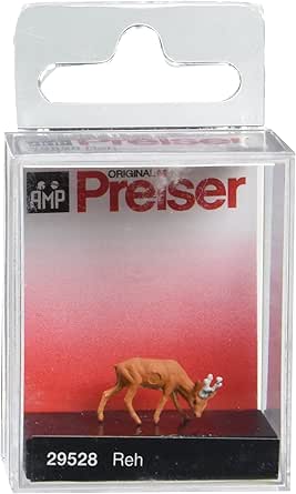 Amazon.com: Preiser 29528 Animal Deer HO Scale Figure : Arts, Crafts ...