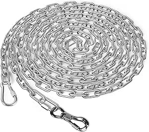 Amazon.com : Tresbro Heavy Duty Dog Chains for Outside, 25FT Stainless ...