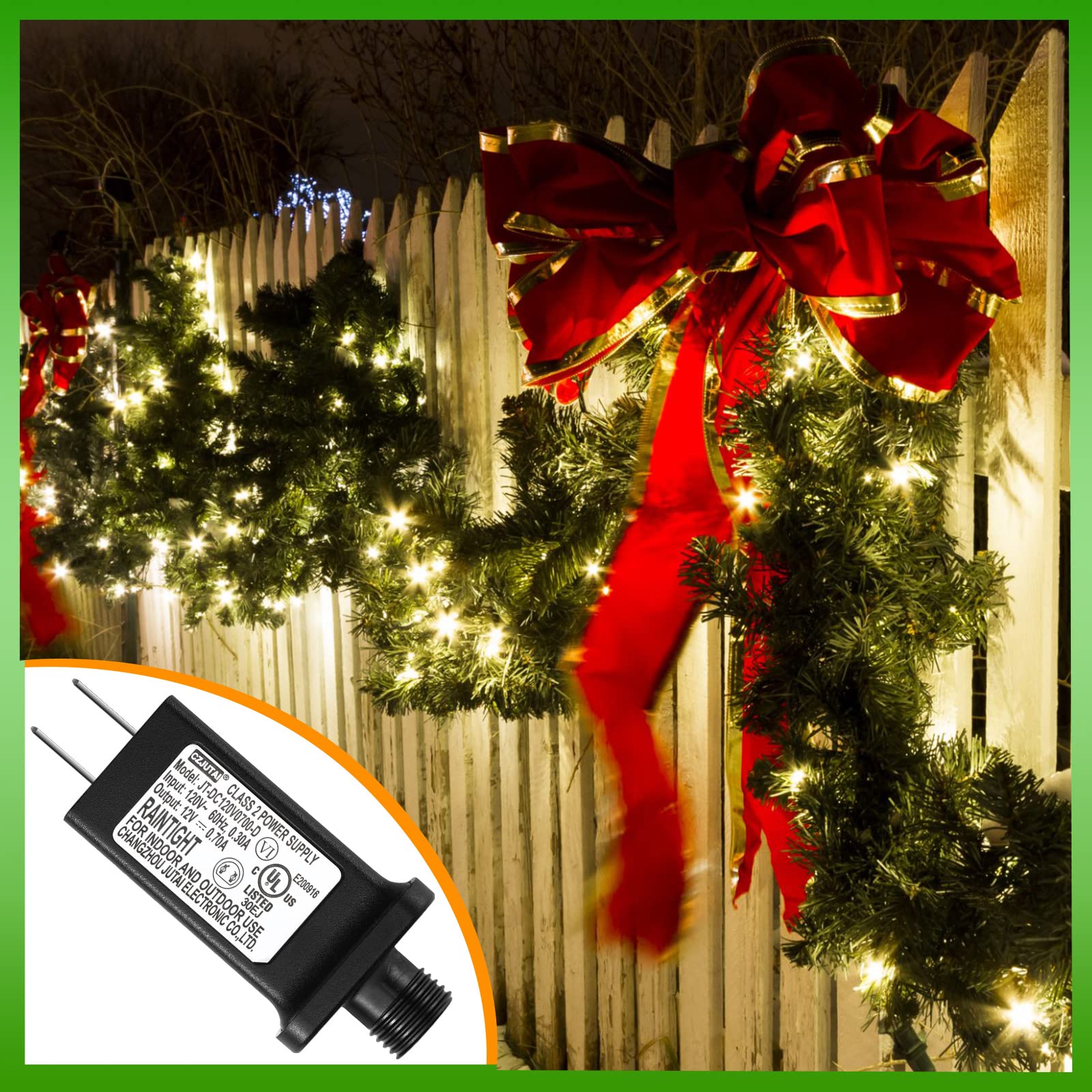 Snapklik.com : 2 Pieces LED Transformer Replacement Class 2 Power ...