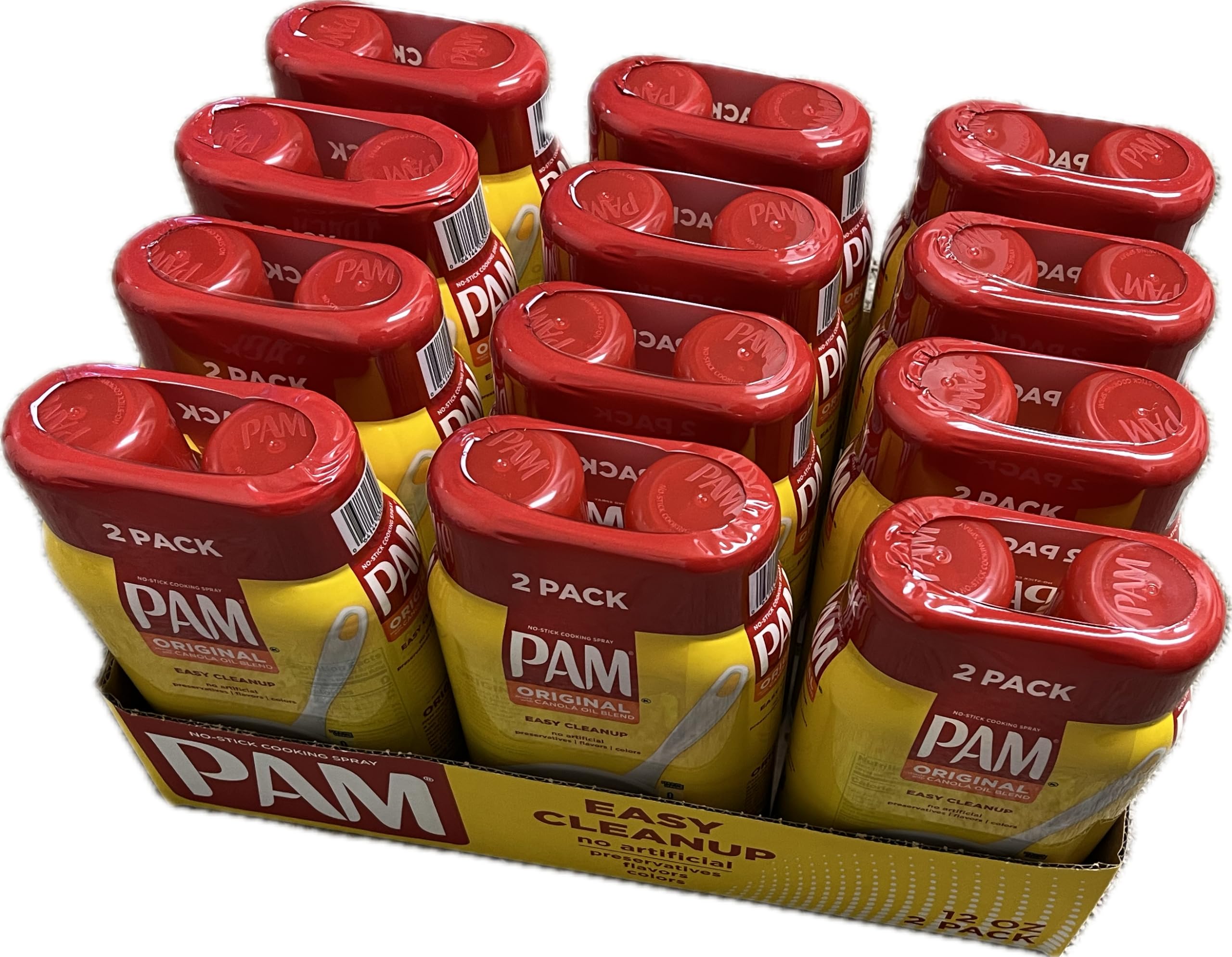 Amazon.com : Pam Original Non-Stick Cooking Spray, 12oz, Case of 24 ...
