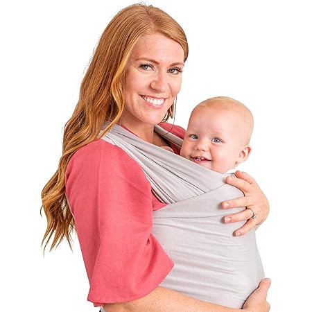Amazon.com : WeeSprout Baby Wrap Carrier - Perfect Baby Carrier Wrap ...