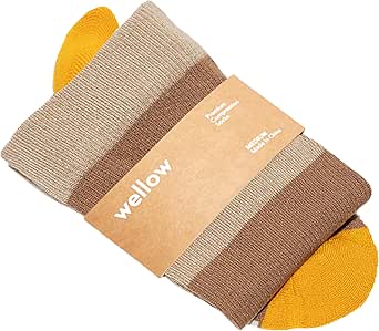 Amazon.com: Wellow Regular Compression Socks for Men & Women, Knee High ...