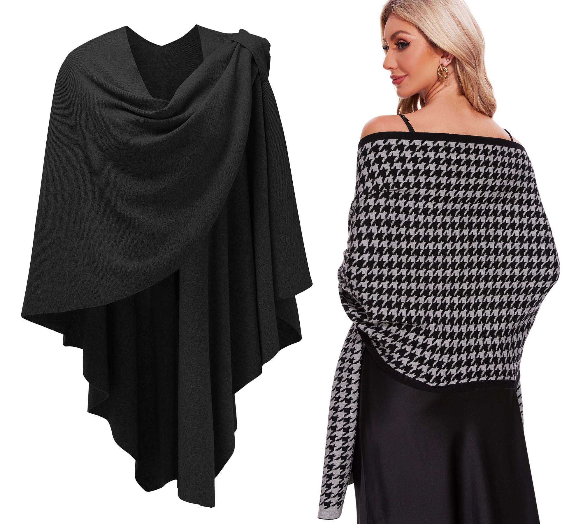 Amazon.com: PULI Womens Large Shawl Wraps Wedding Wrap Shawls Evening ...